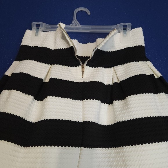 Neslay | Skirts | Neslay Designer Pleated A Line Skirt L Womens Elastic ...